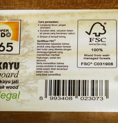 Label FSC | Forest Stewardship Council